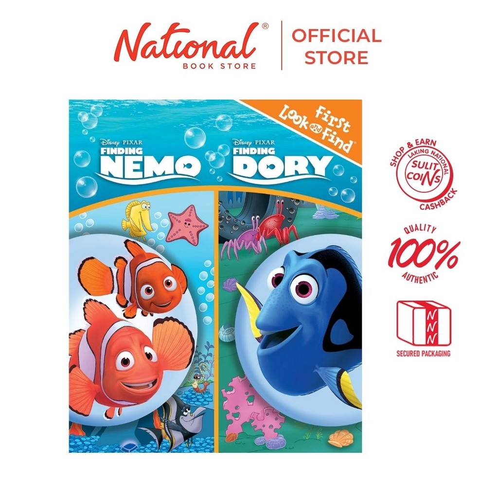 Finding Nemo/Finding Dory: First Look and Find (Disney-Pixar) – Board ...