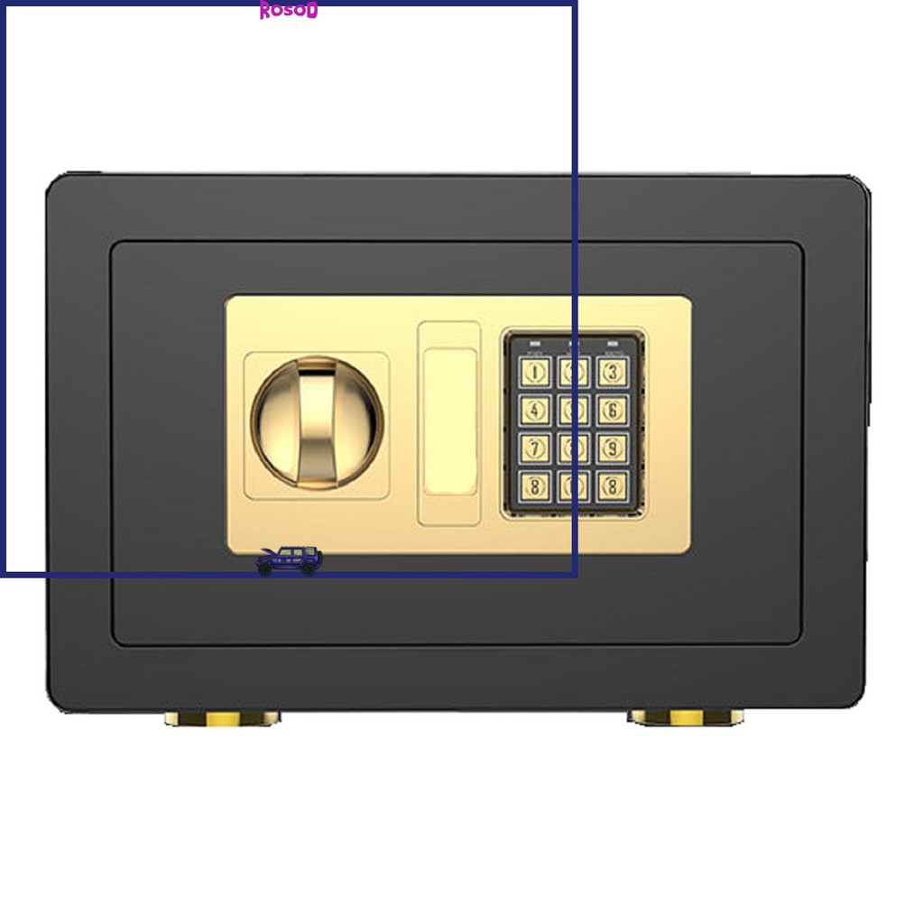 Small Fireproof Safe with Keypad Lock Protect Sensitive Documents and ...