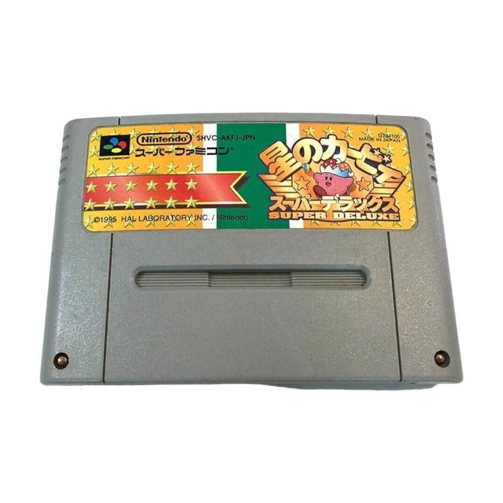 Used Nintendo Super Famicom SFC SNES Kirby Super Star Super Deluxe ...