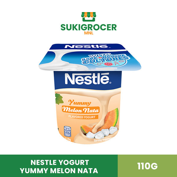 Nestle Yogurt Yummy Melon Nata 110G | Shopee Philippines