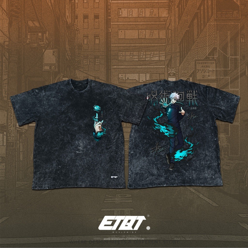 GooFee - ETQT WorldWide - Unisex - Acid Washed Shirt - Oversized ...