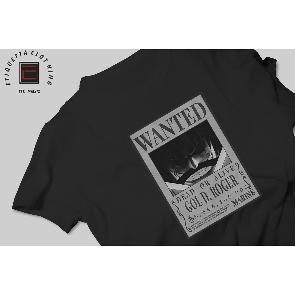 GooFee - ETQT WorldWide - Unisex - Anime Shirt - One Piece - Wanted ...