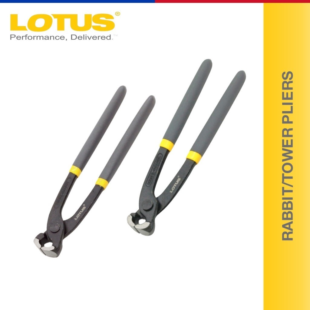 Lotus Rabbit / Tower Pliers 8" LTHT200TPX | 10" LTHT255TPX | Carpenter ...