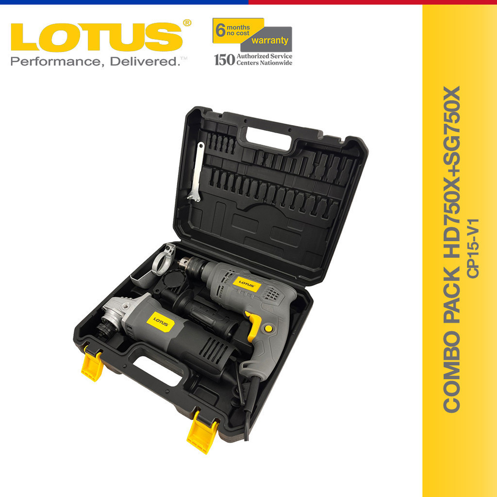Lotus Combo Pack HD750X Plus SG750X CP15-V1 PT Multi-Kits | Shopee ...