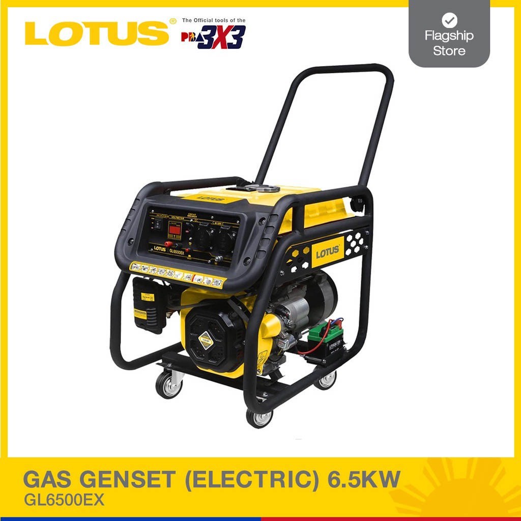 Lotus Gas Genset (ELECTRIC) 6.5KW GL6500EX - Power Generator | Shopee ...