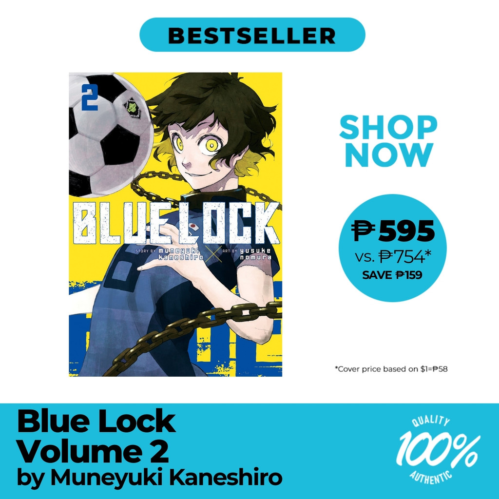 Blue Lock Volume 2 by Muneyuki Kaneshiro - Trade Paperback - Teens ...