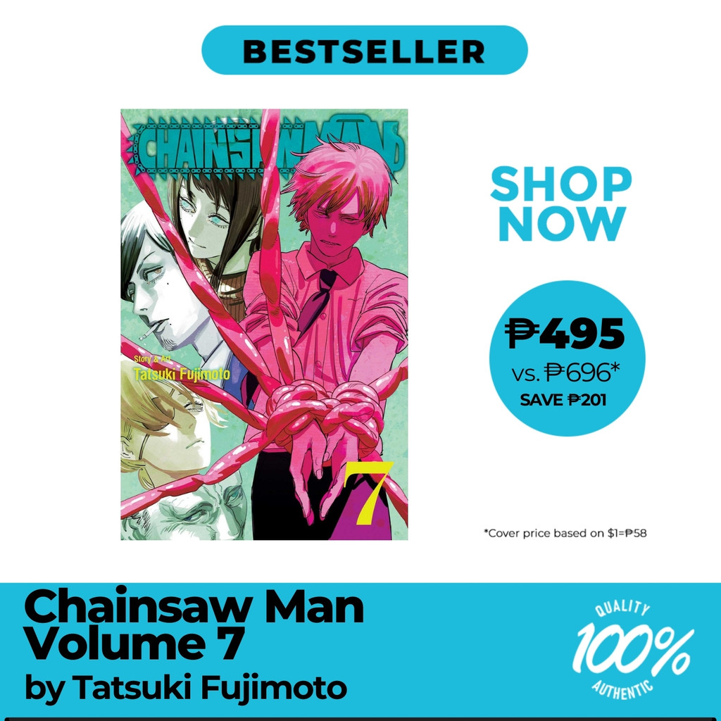 Chainsaw Man Volume 7 Trade Paperback By Tatsuki Fujimoto | Shopee Philippines