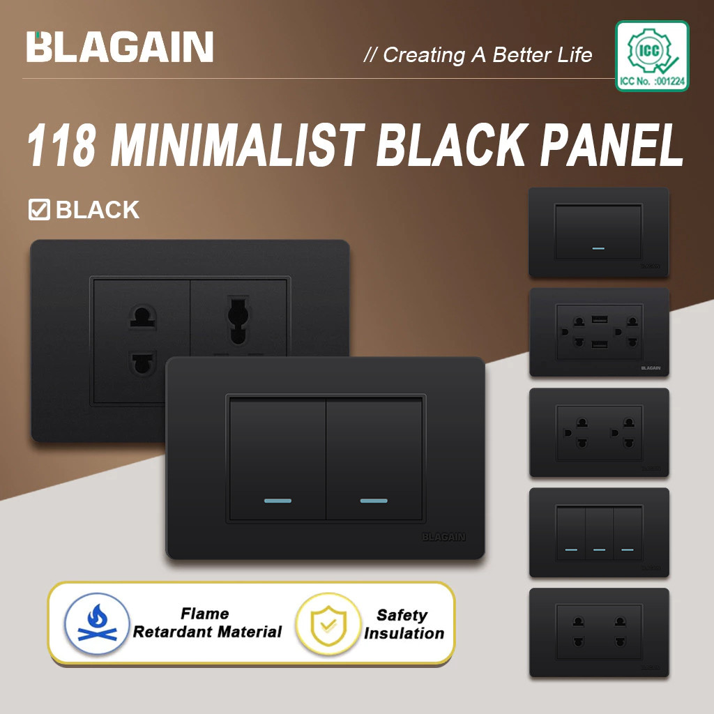 Super Wide Series 1, 2, 3 Gang Outlet/Switch (New) | Shopee Philippines