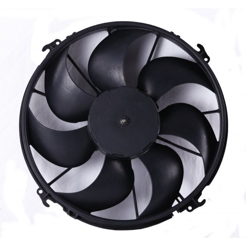 Production of Automotive Air Conditioning Condenser Fan Axial Fan DC ...