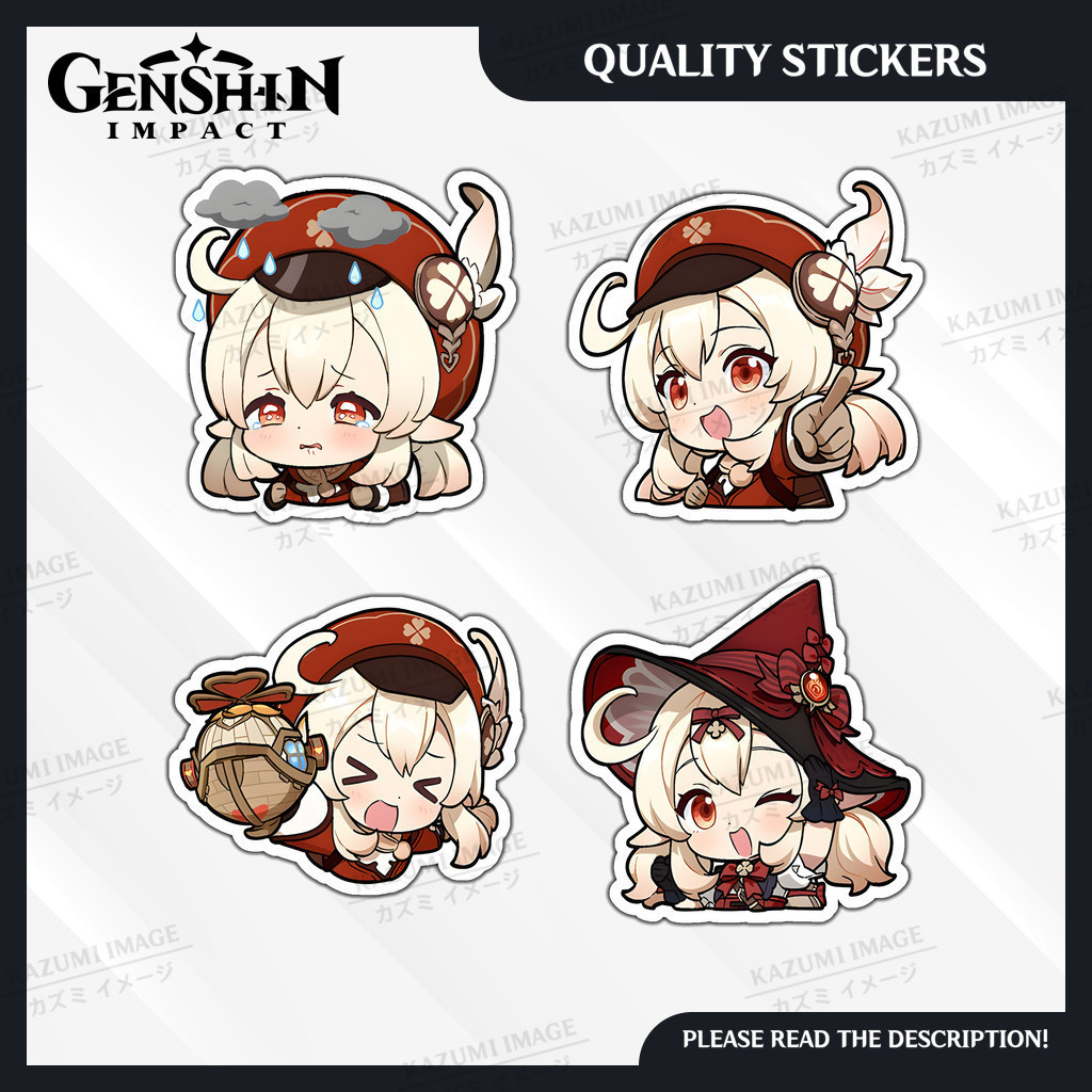 Klee - Genshin Impact Emoji Stickers | Shopee Philippines