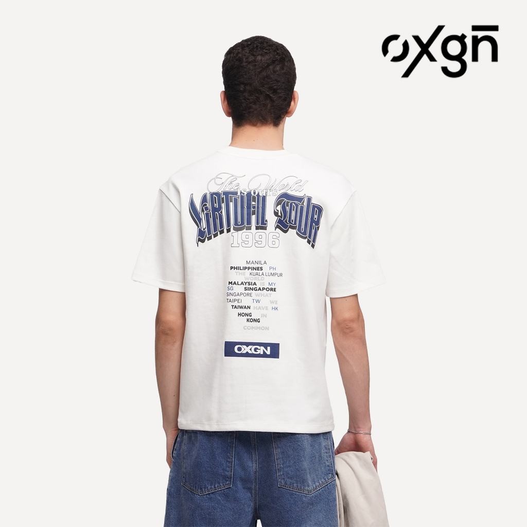 [Online Exclusive] OXGN Virtual Tour 1996 Graphic Oversized T-Shirt For ...