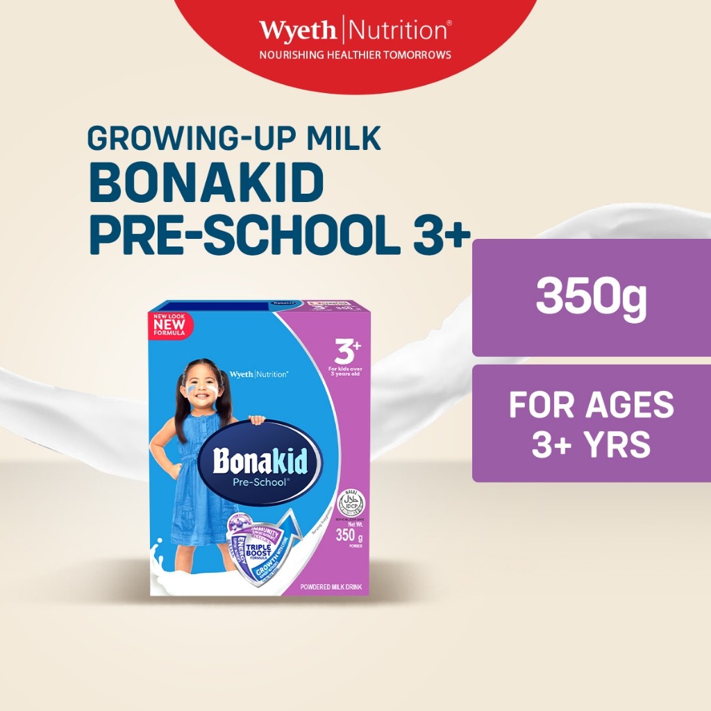 BONAKID PRE-SCHOOL 3+ Powdered Milk Drink for Children Over 3 Years Old ...