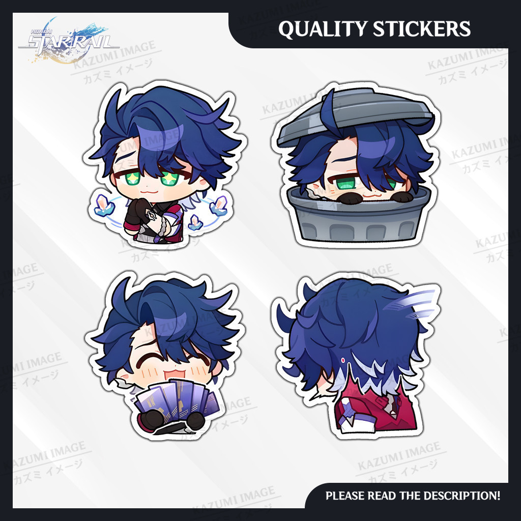 Sampo - Honkai Star Rail Waterproof Emoji Stickers | Shopee Philippines
