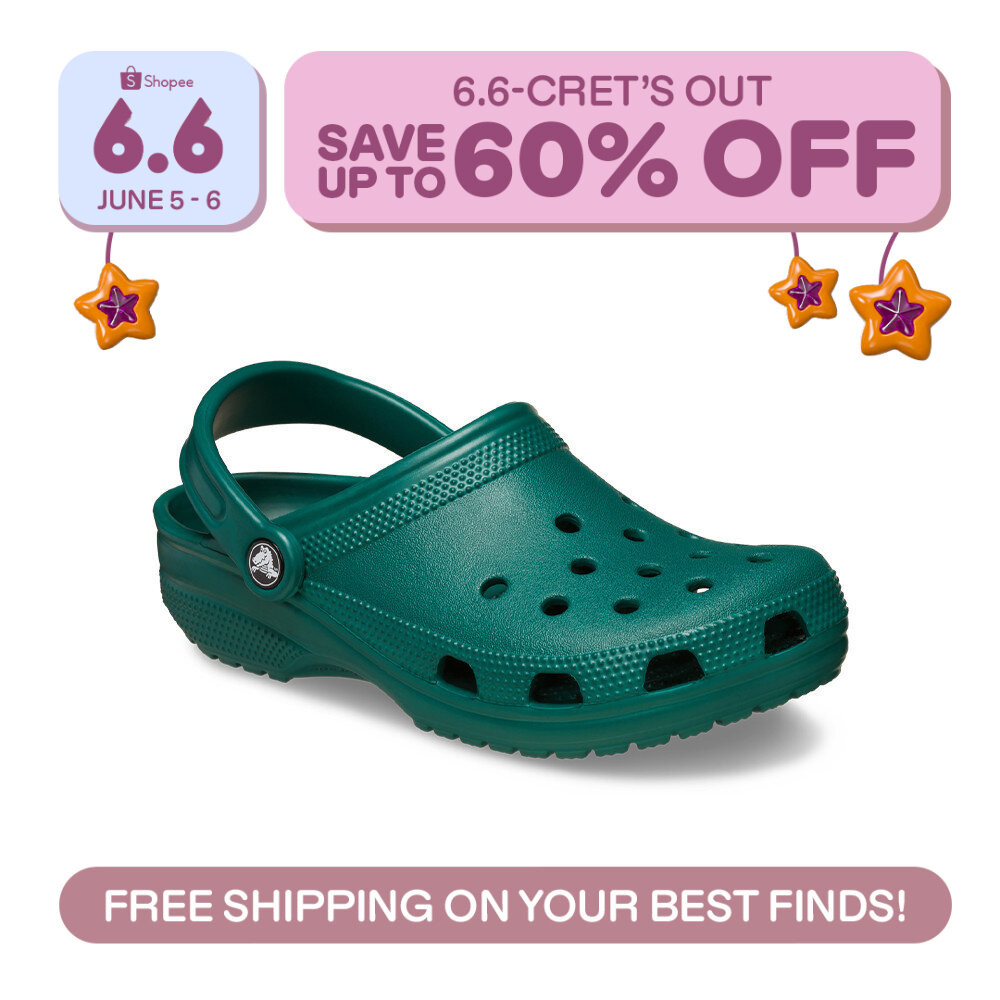 Crocs Classic Clog in Emerald | Shopee Philippines