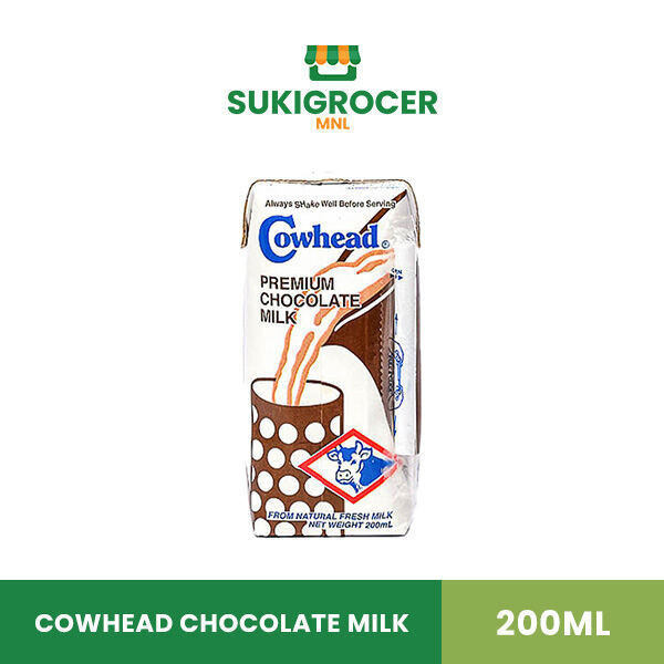 Cowhead Chocolate Milk 200ML | Shopee Philippines
