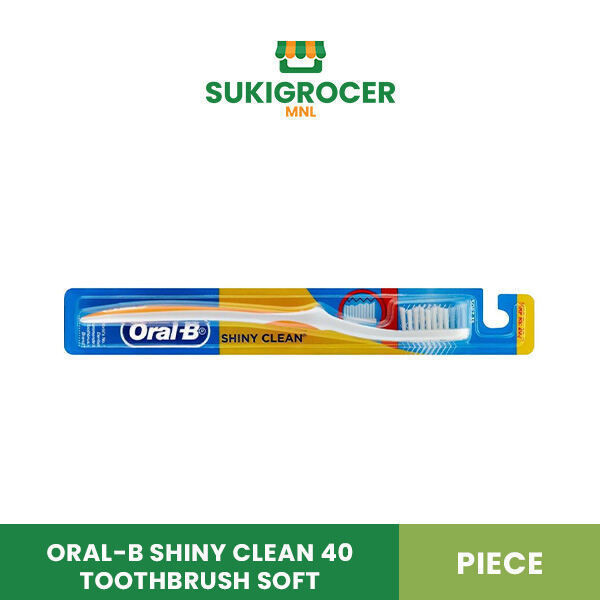 Oral-B Shiny Clean 40 Toothbrush Soft Piece | Shopee Philippines