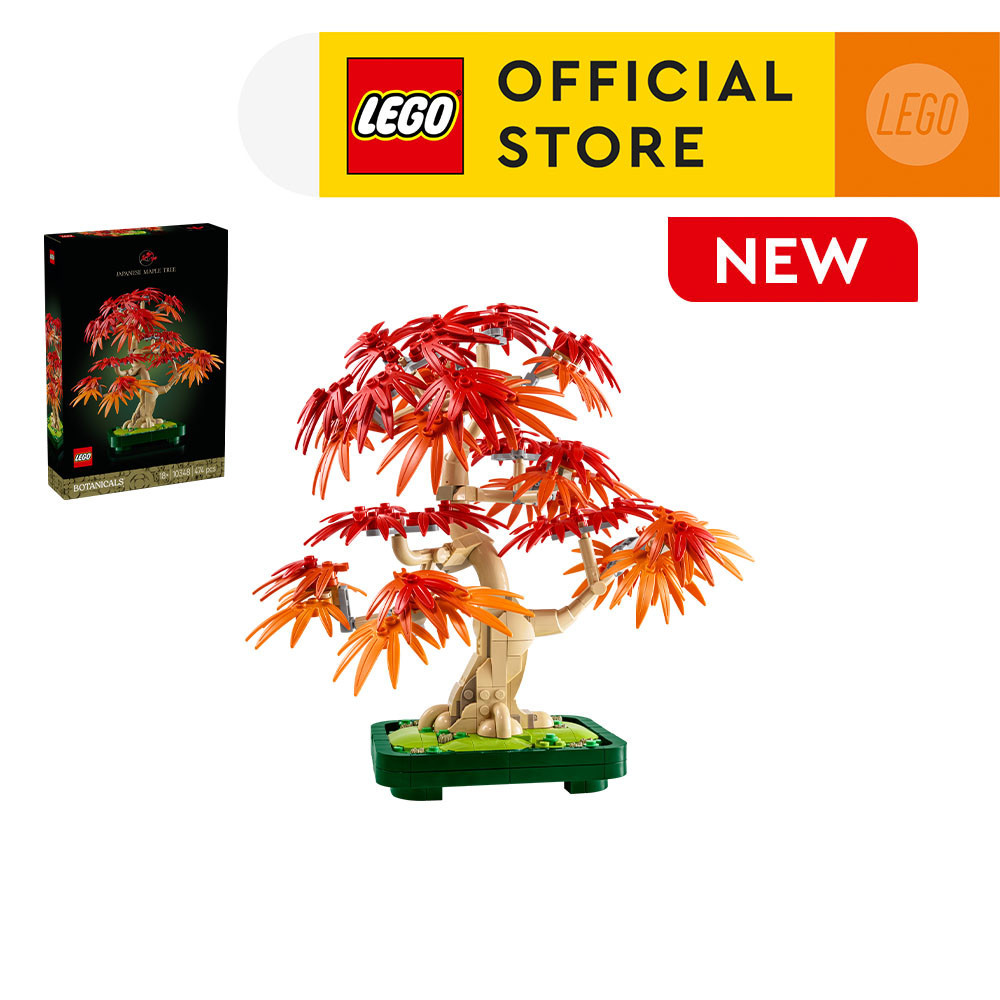 LEGO Botanicals 10348 Japanese Red Maple Bonsai Tree (474 Pieces ...