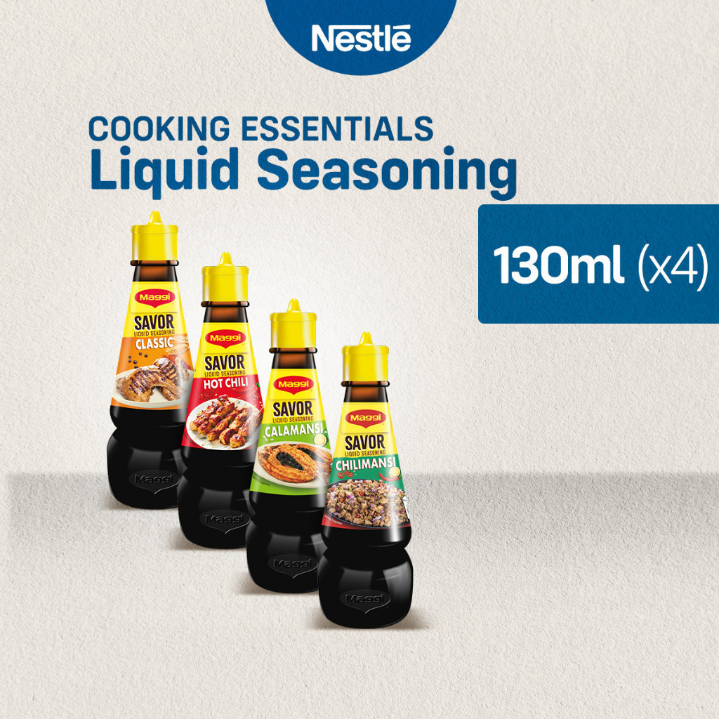 Maggi Savor Liquid Seasoning - Classic, Hot Chili, Calamansi ...