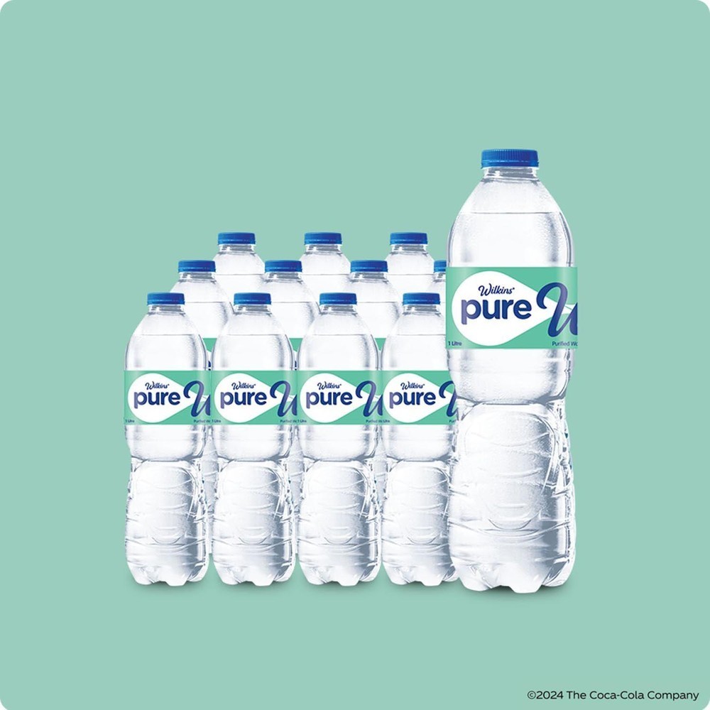 Wilkins Pure Water 1L - Pack of 12 | Shopee Philippines