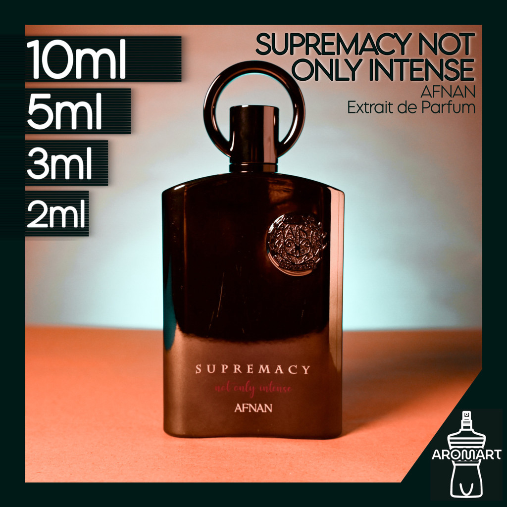 AFNAN Supremacy Not Only Intense ExDP Decant [2ml 3ml 5ml 10ml] Original Perfume Men Tingi ...