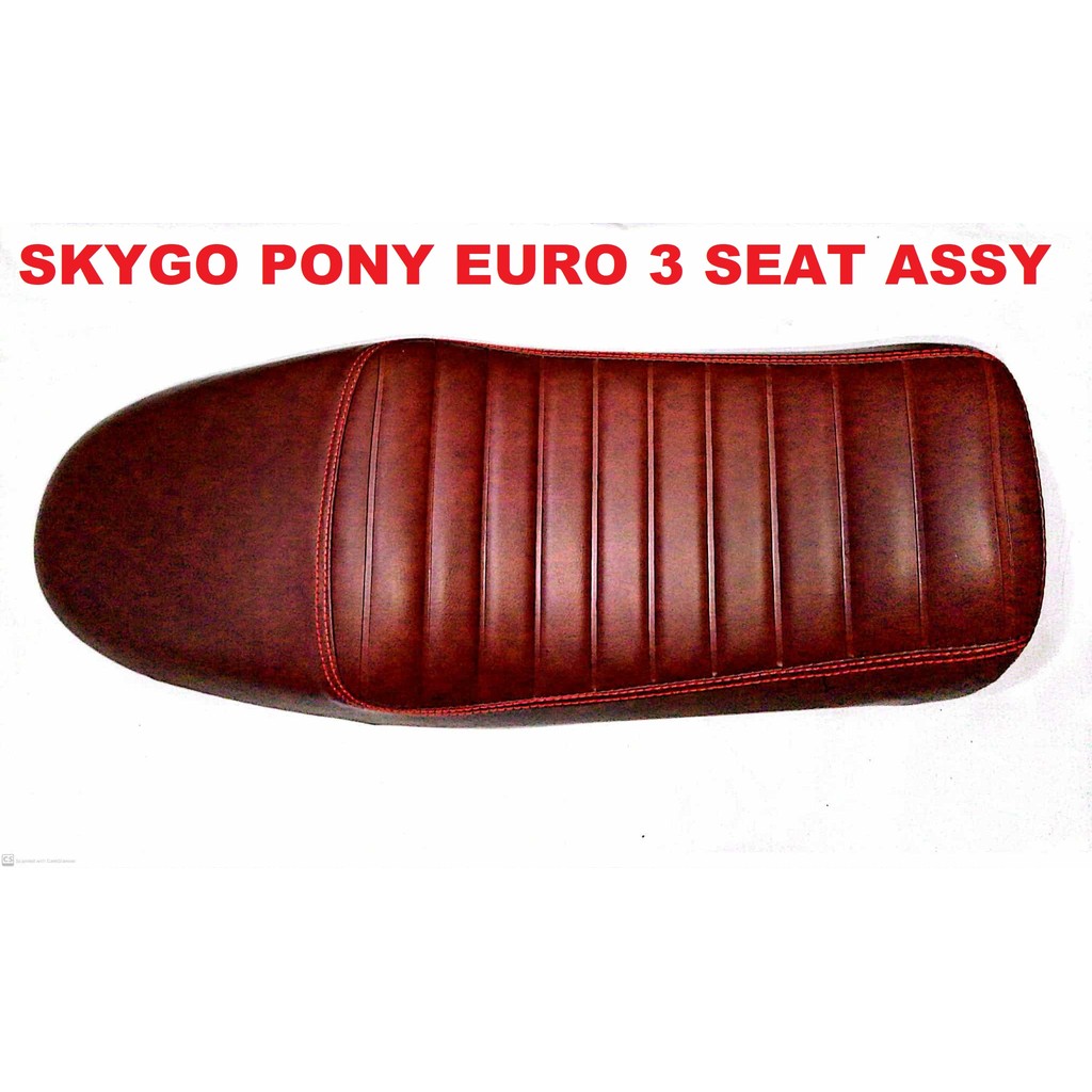 SKYGO PONY EURO 3 SEAT ASSY 100% BRAND NEW AND PURELY GENUINE ORIGINAL ...
