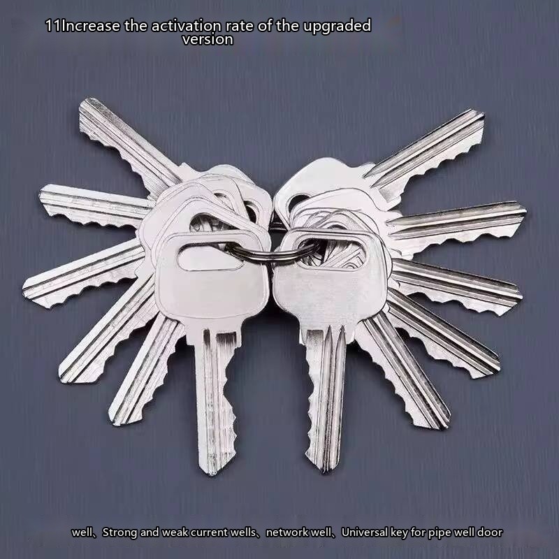 Universal Key for Fire Doors of Electrical Well Pipes, Residential ...