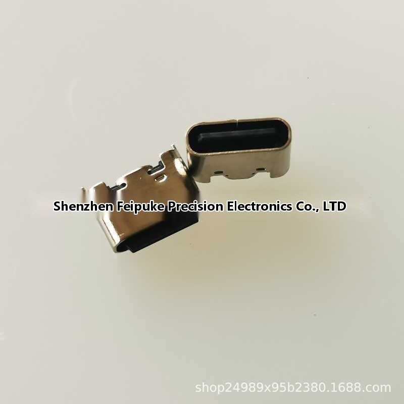 TYPE-C 6P Stand up Female Seat Two Leg Insertion Board DIP Core Exposed ...