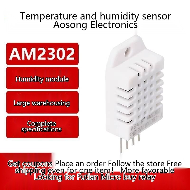 ASAIR Aosong Electronics AM2302 Single Bus Digital Temperature and ...