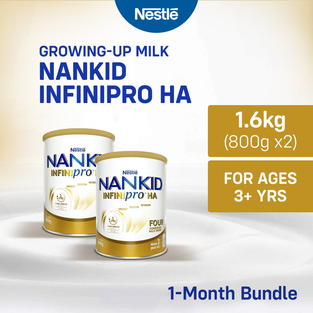 NANKID Infinipro HA Four Powdered Milk For Children Above 3 Years Old 1 ...