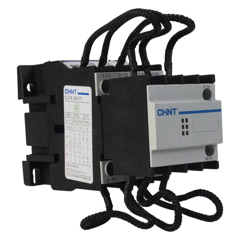 Chint Switching Capacitor Contactor CJ19-63 Capacitor Cabinet Capacitor ...