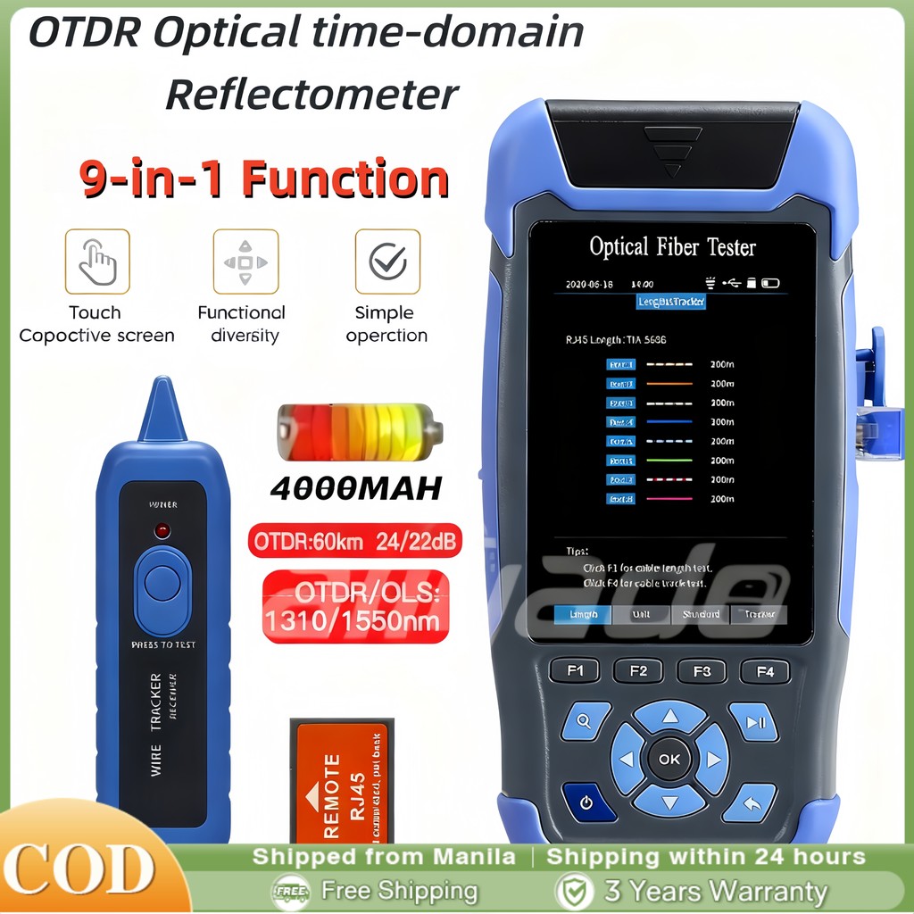 ⚡3-year warranty ⚡Novker NK3200D UPC Mini OTDR Optical Fiber Tester ...