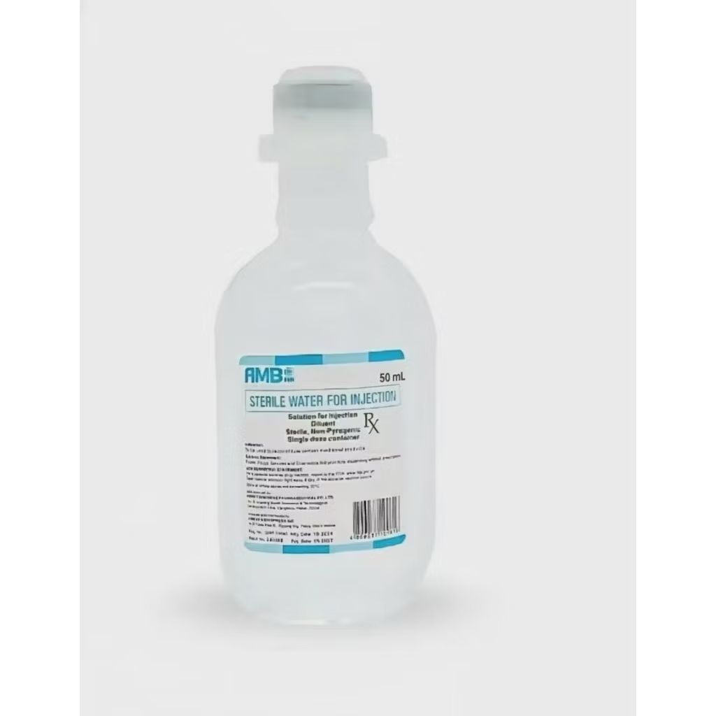 WATER - STERILE 50ML, 100ML ( FOR INJ) | Shopee Philippines
