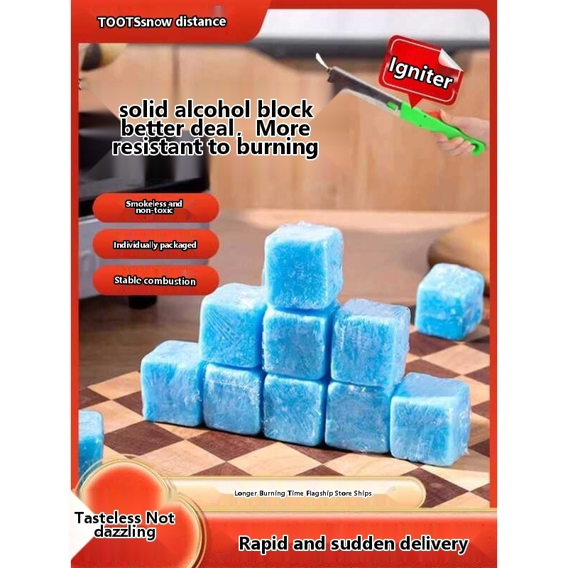 Alcohol Block Burn-Resistant Solid Fuel Small Hot Pot Boiler Commercial ...