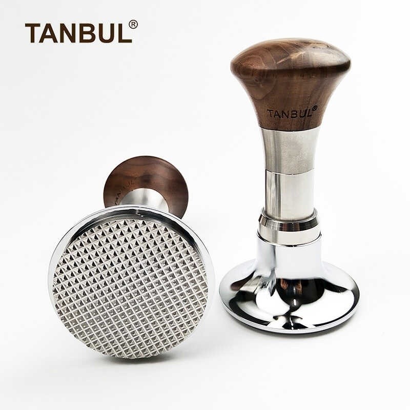 ♣ TANBUL Coffee Machine 58.4mm Tamper Automatic Rebound Impact Constant ...