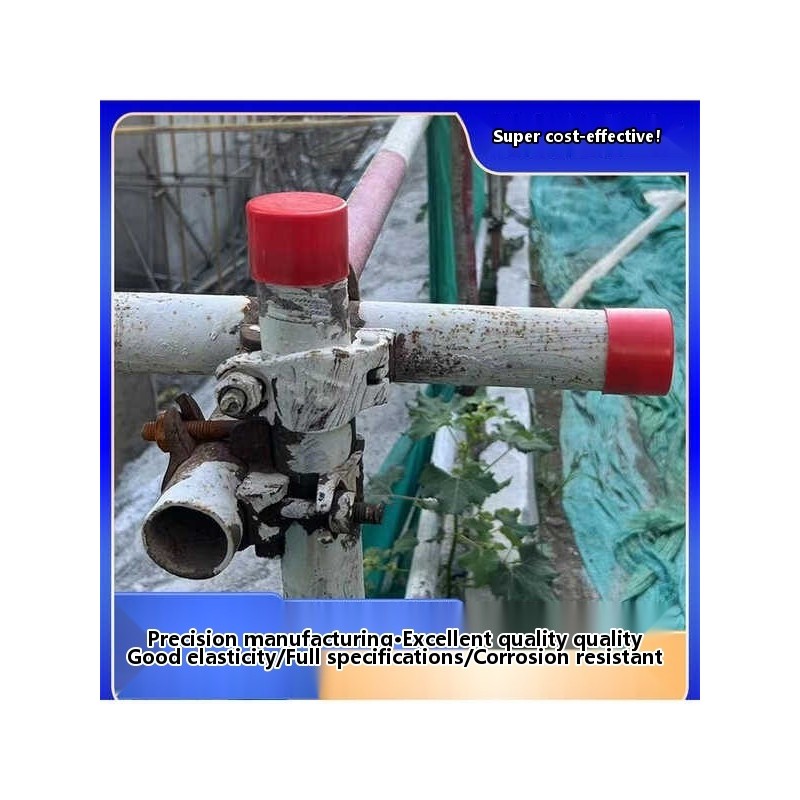 Steel Protection Scaffolding 48mm External Buckle Plug Rubber Frame ...