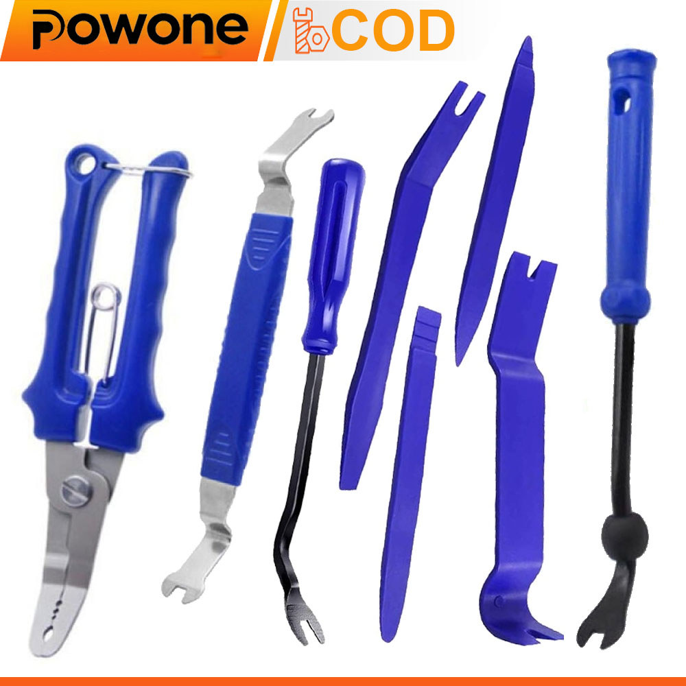Auto Car Door Trim Rivets Clips Pliers Steel Clamp Screwdriver Fastener ...