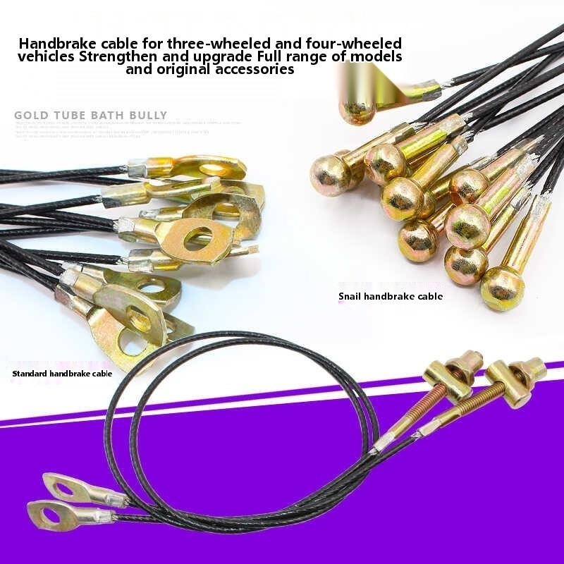 New hand brake wire with leather cable for tricycles and motorcycles ...