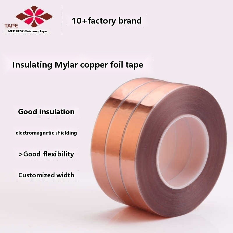 Insulated Mylar Copper Foil Tape Electrical Wire Bundle Transformer ...