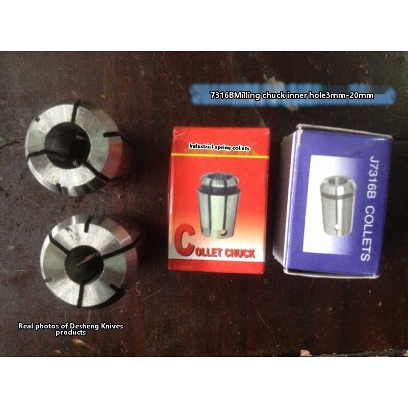 ☀ Machine Spring Chuck Milling Clamp J7316A J7316B Type Collet Nozzle ...