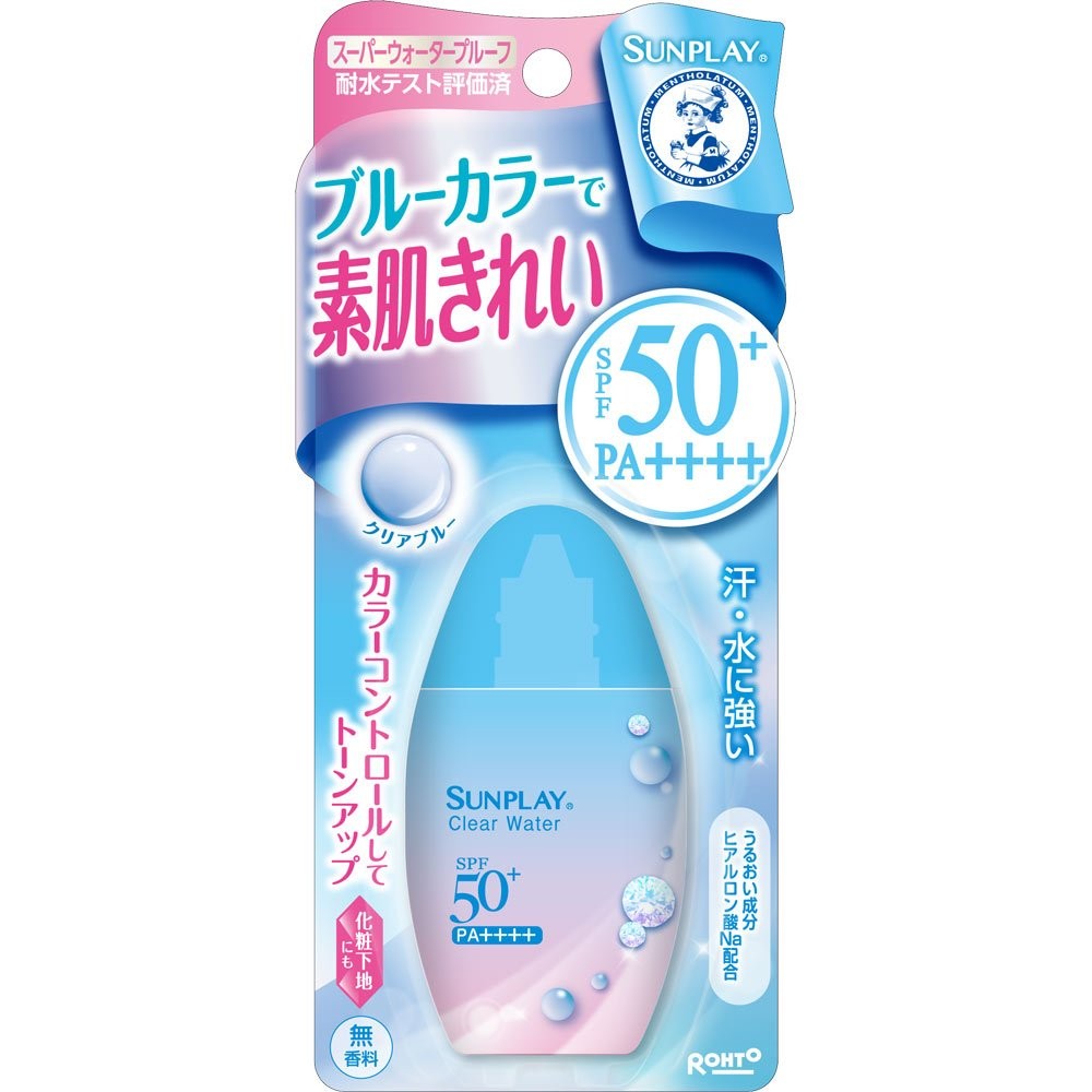 Rohto Mentholatum Sunscreen Sunplay Clear Water 30g 26mL b1790 [Direct ...