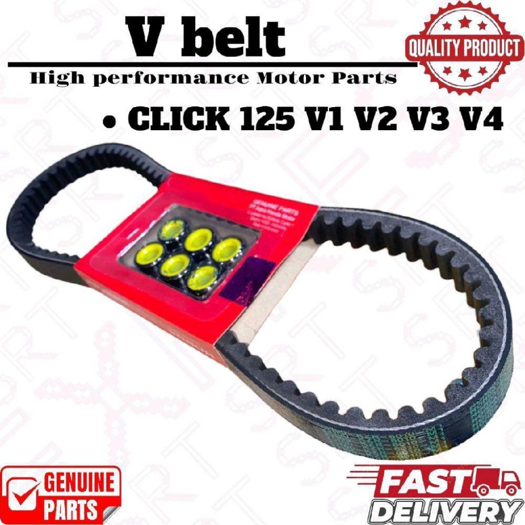 V-Belt for CLICK 125 V1 V2 V3 V4, Genuine Parts OEM with bola 15g at ...