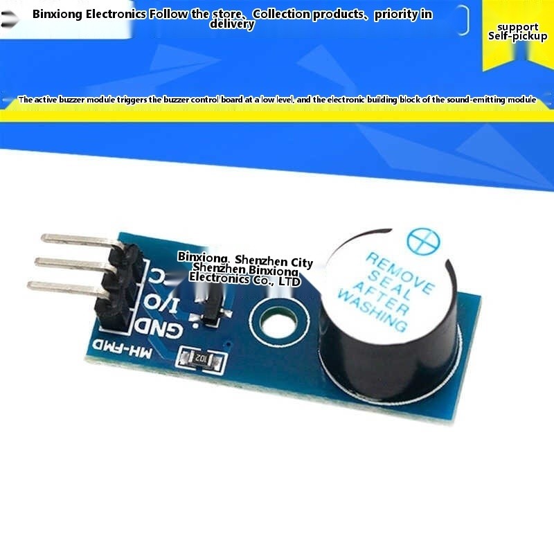 Electronic building block active buzzer module, low-level triggered ...