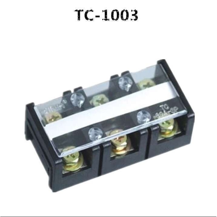TC1003 High Current Terminal Strip 100A 3 Position Fixed High Current ...