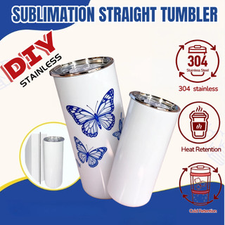 Sublimation Printable Blank Tumbler Coated Tumbler（15oz White） | Shopee ...