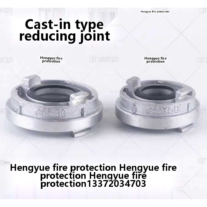 Reducing buckle joint, fire hydrant water hose conversion interface ...