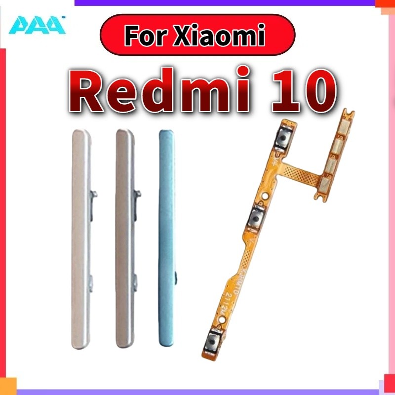 New For Xiaomi Redmi 10 Power button flex on / off Switch Button Side ...
