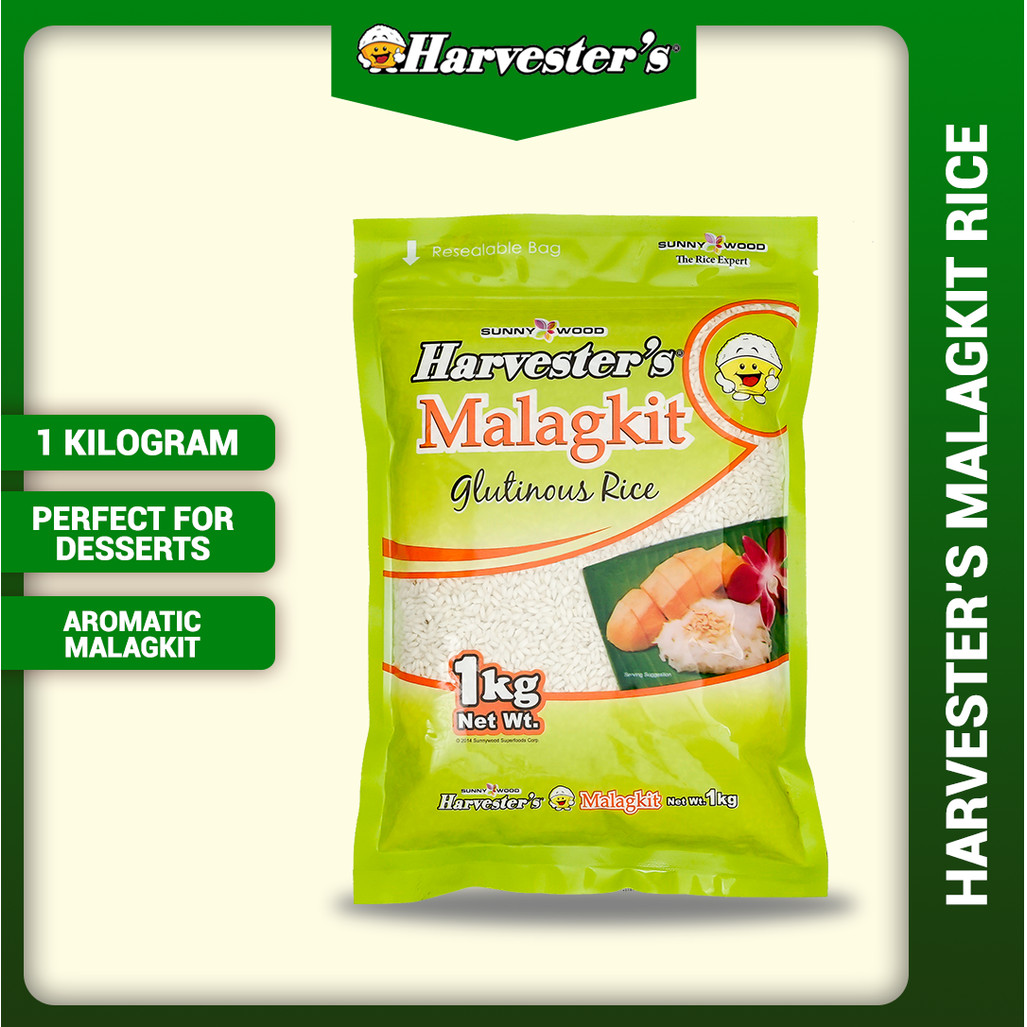 Harvester's Malagkit Rice 1kg | Shopee Philippines