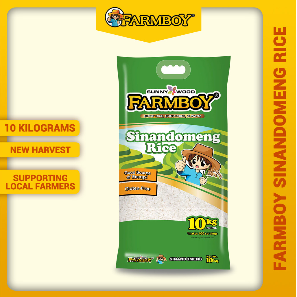 Farmboy Sinandomeng Rice 10kg | Shopee Philippines