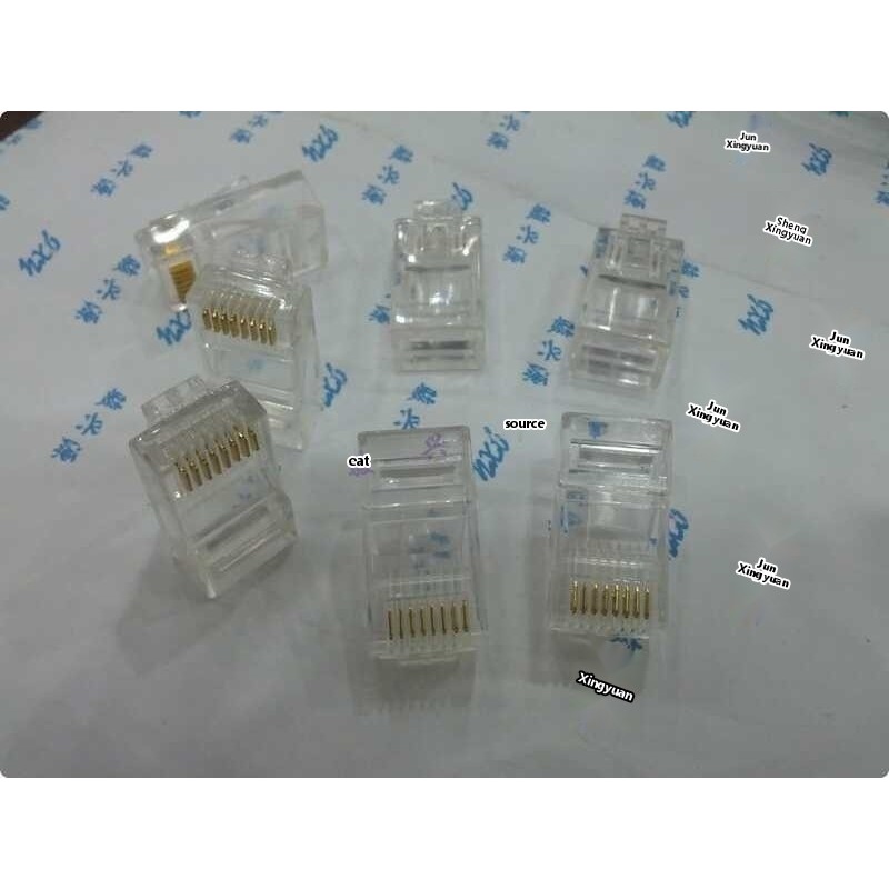 Crystal Head RJ45 Crystal Head Network Crystal Head Ethernet Crystal ...