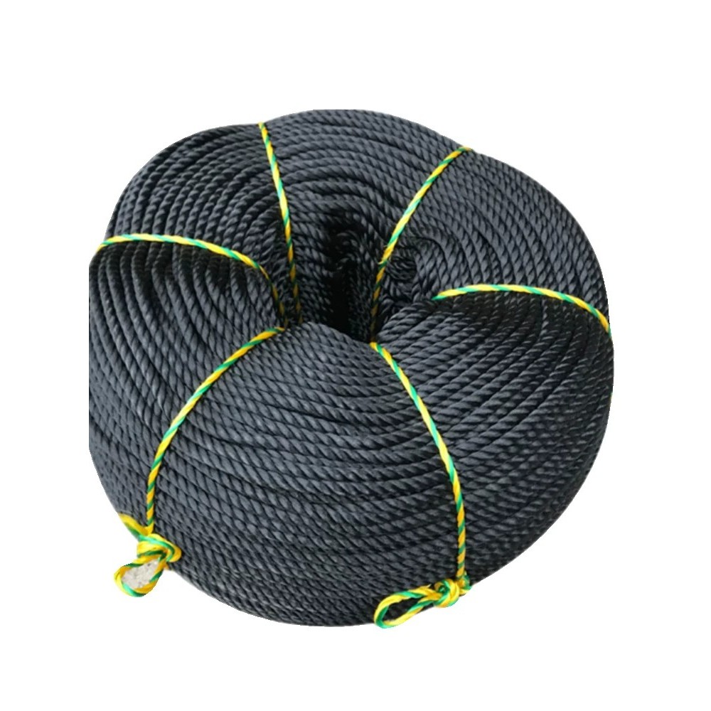 COD/Black binding rope, nylon rope, 1/2/3/4/5/6mm plastic rope, pull ...